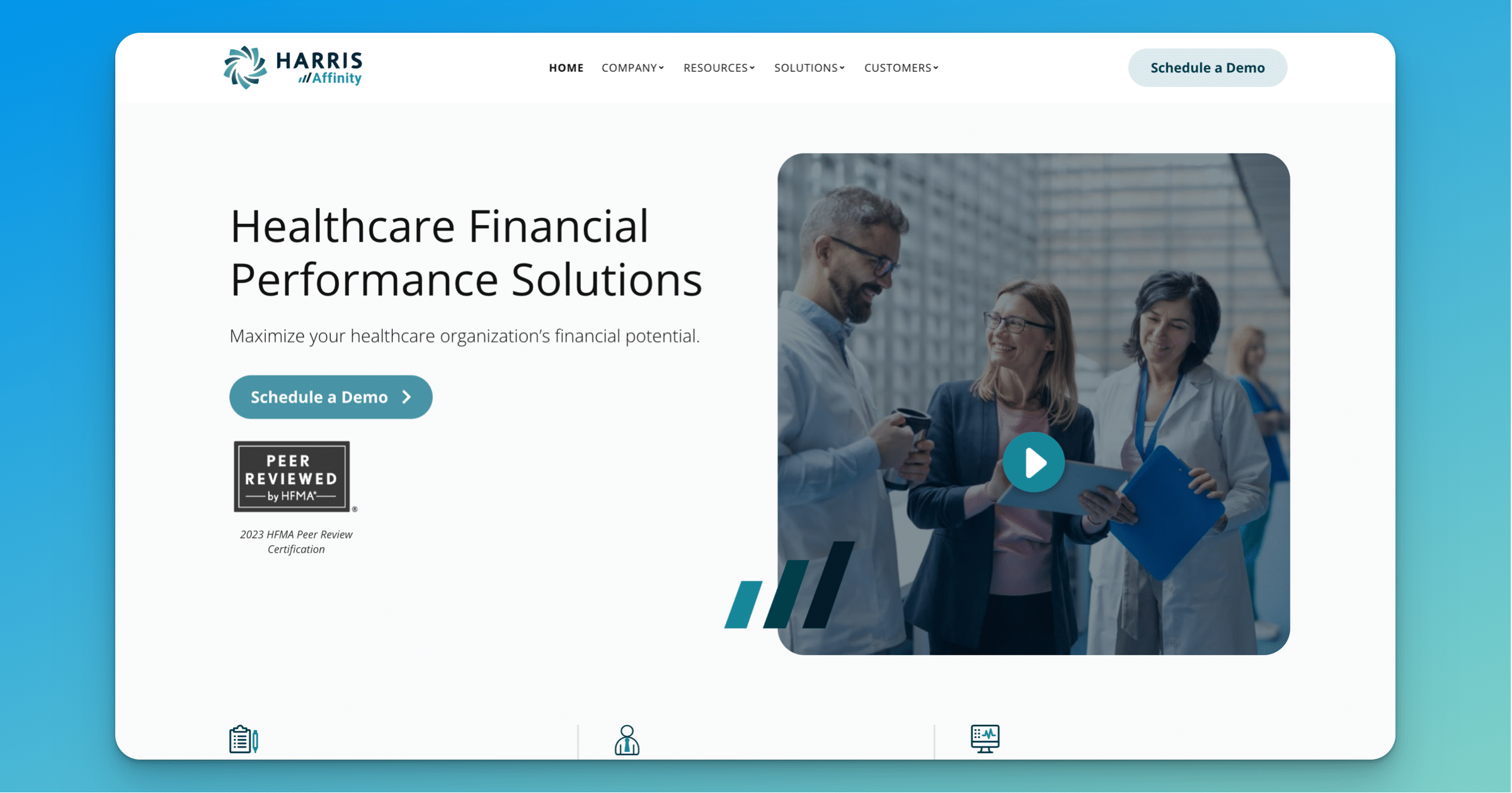 Healthcare Financial Software & Decision Support | Harris Affinity